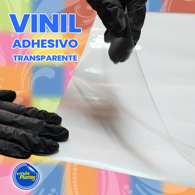 Vinil Adhesivo Transparente PVC por metro cuadrado Sin Diseño Sin ...
